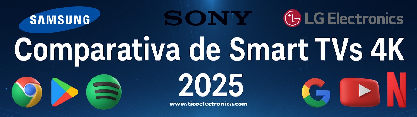 Comparativa Definitiva 2025: Samsung vs LG vs Sony en Smart TVs ...